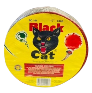 Black Cat Firecrackers - 4000 Roll - USA FIREWORKS